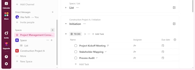 Provide you affordable project task automation in clickup by Faithjika | Fiverr