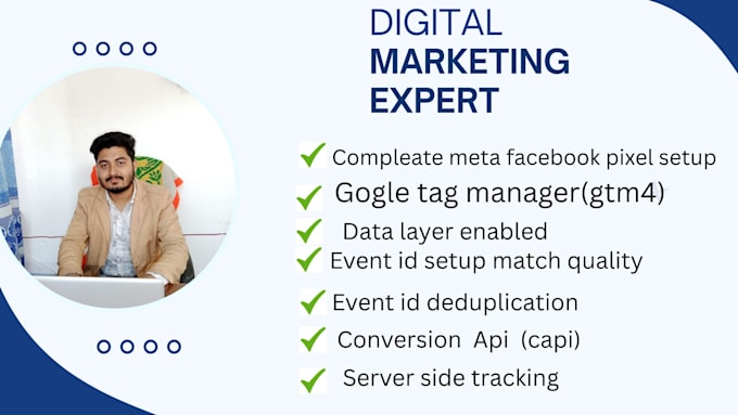 Do facebook pixel,conversation api server side tracking by Anowere | Fiverr