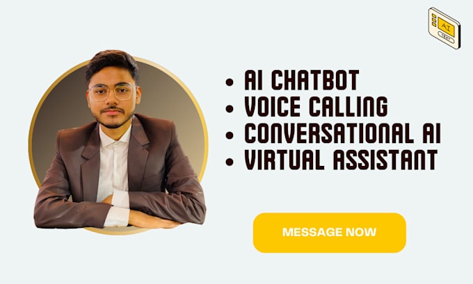 Build ai chatgpt chatbot virtual assistant, coversational ai for web ios android by Ateeb_naveed ...