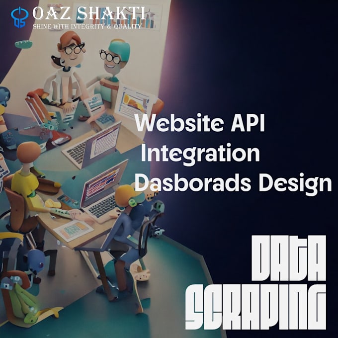 Do web scraping api integration and dashboard creation for insights by Oaz_shakti | Fiverr