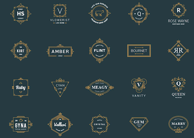 Create awesome hi res logo like this by Langkok | Fiverr