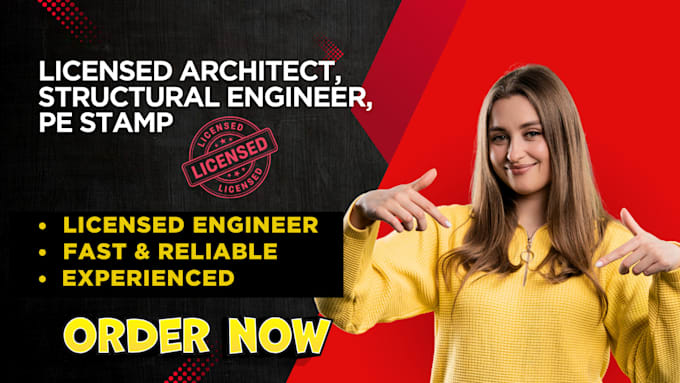 Licensed architect, structural engineering, pe stamp in georgia, hawaii ...