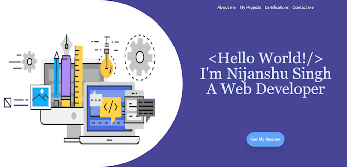 Create a custom mern stack website for your business by Nijanshu | Fiverr