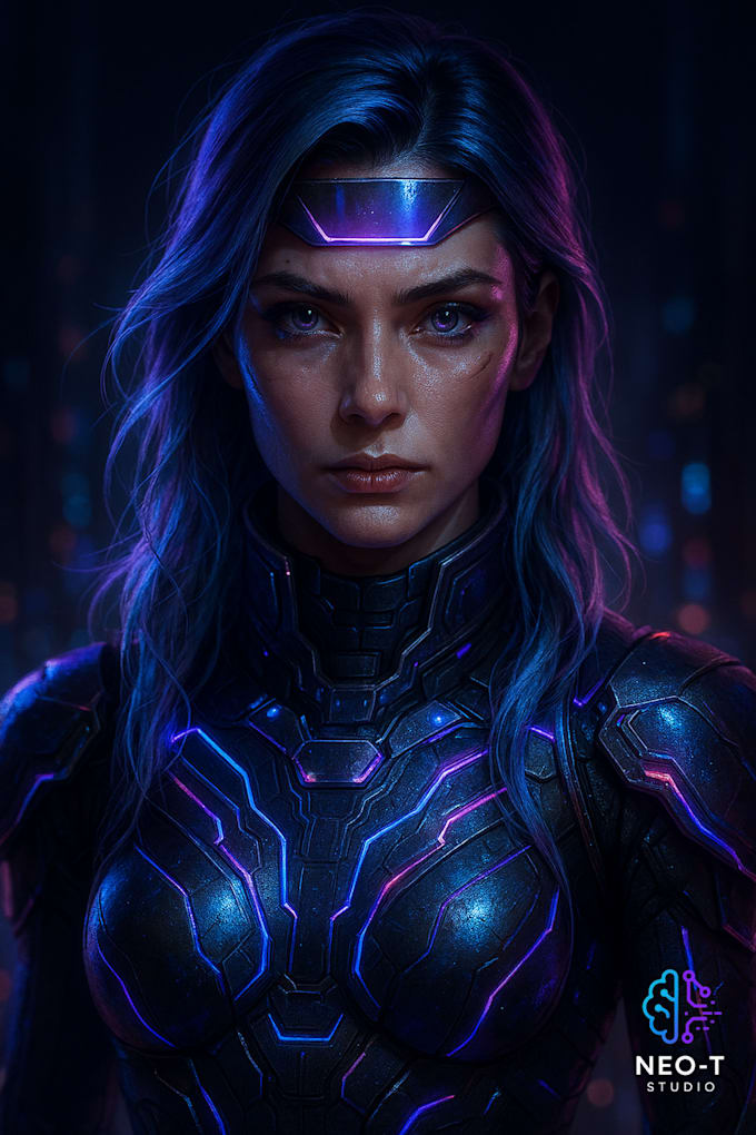 Create custom ai avatars and profile pictures for social media by Neotstudio | Fiverr