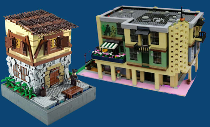 Create custom 3d lego model 3d lego design 3d lego animation pdf ...