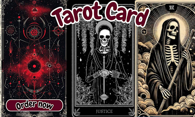 Draw tarot card, digital card, playing card, tarot digital art by ...