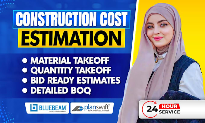 Construction estimate, material take off, cost estimation by Isharajput2908 | Fiverr