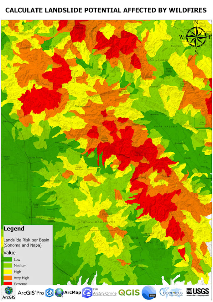 Do gis spatial data processing, cartography map digitization by Rafsangis | Fiverr