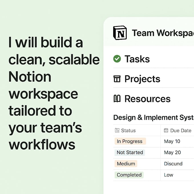 Create a notion dashboard to organize your projects and tasks by Fabuto ...