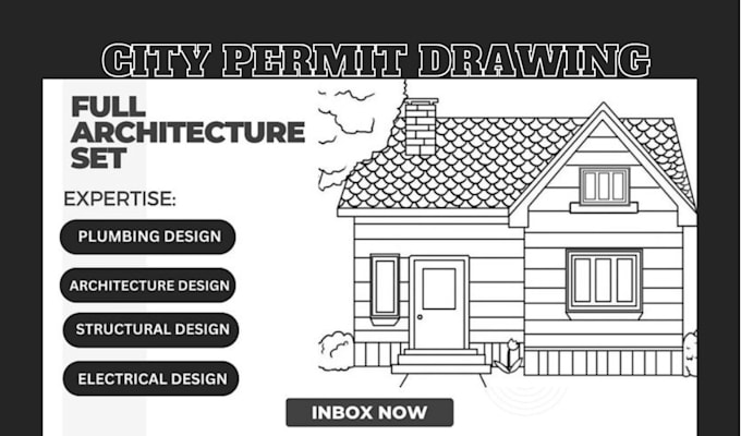 Draw city permit architectural drawings in chief architect x16 by ...