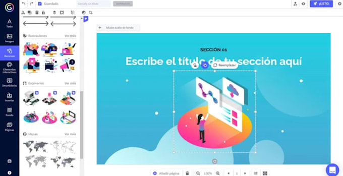 Create a custom genially interactive course or presentation by Pacojimenezz | Fiverr