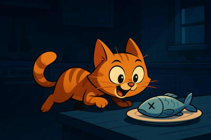 Create stunning cartoon cat illustrations for your story or animation ...
