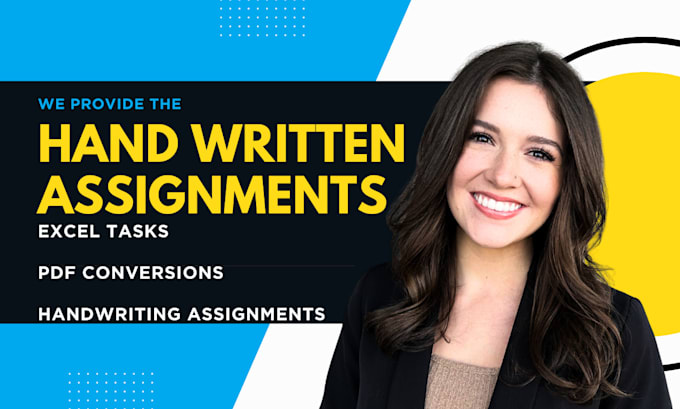 Create custom handwritten assignments and convert to pdf by Nimra5958 | Fiverr