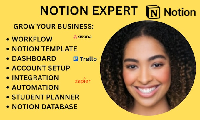 Design notion template as notion expert clickup trello monday com monday crm by Anna_peter1 | Fiverr