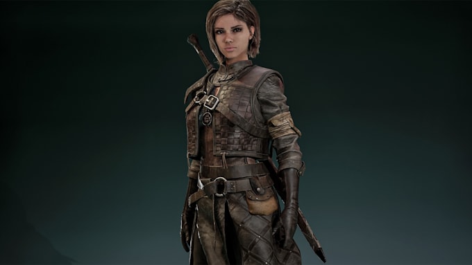 Optimize 3d character model, ue5 rig for reallusion, iclone, cc4 ...