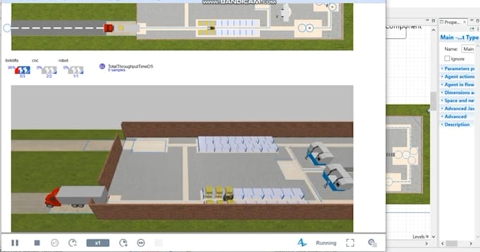 Do anylogic, flexsim, arena simulations and ai project by netlogo, simpy, gazebo by Saira ...