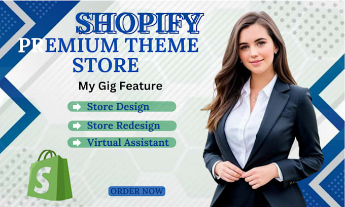 Do shopify store design, redesign, build your shopify store with ...