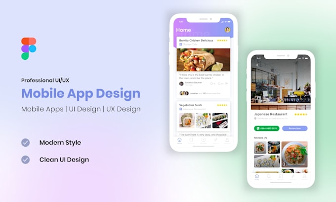 Create simply and clean your mobile app ui by Mafadli | Fiverr