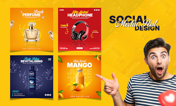 Design engaging and professional social media posts by Tanvir_ahamed6 ...