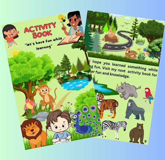 Do digital busy books for kids by Jasmine_ia | Fiverr