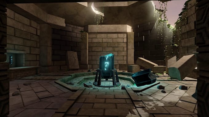 Create unity game, 3d game development, game environment with level by ...