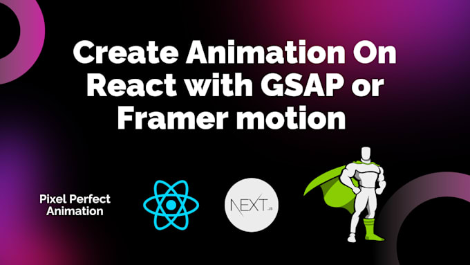 Create all type of animation in react with gsap and framer motion by ...