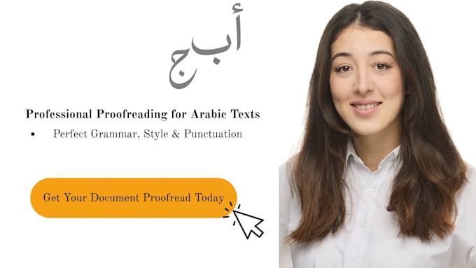 Proofread your arabic content ensuring accuracy by Ilhemliani | Fiverr