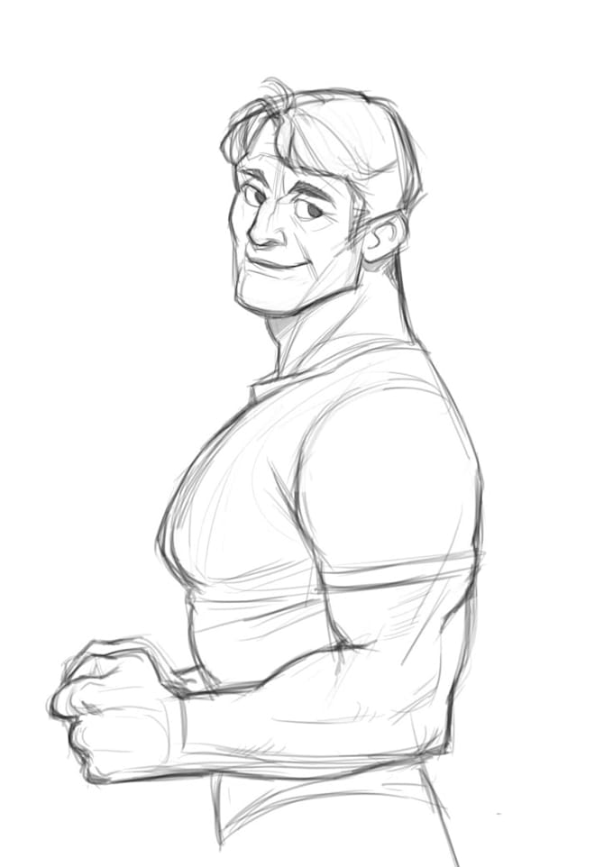 Do 2d line art animation, frame by frame, hand drawn, pencil sketch ...