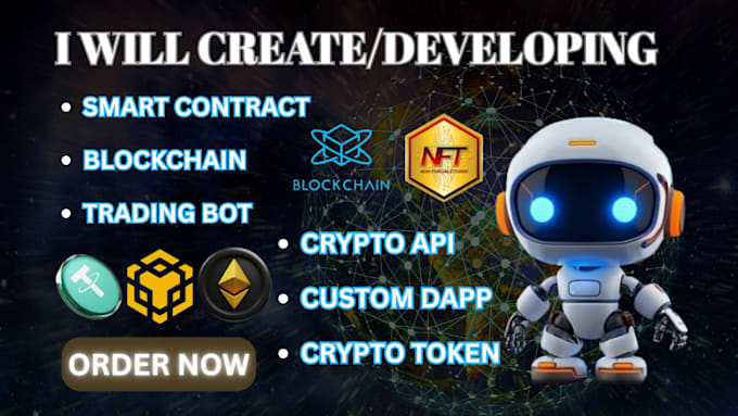 Create custom erc20, binance, polygon, ethereum, base token smart contract by Perry_create | Fiverr