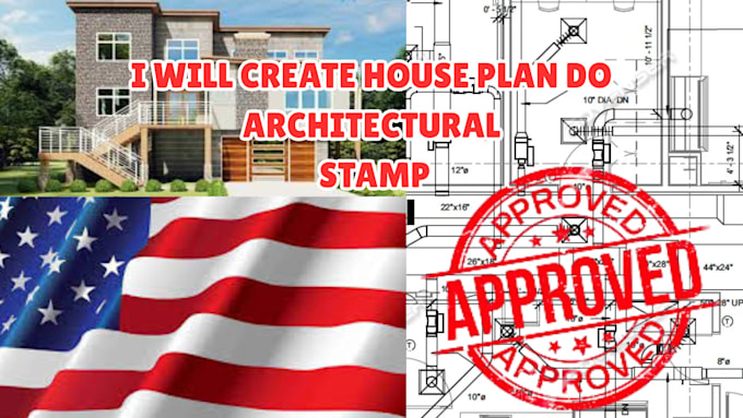 Draw, stamp, floor plan for structural drawing, architectural plan ...