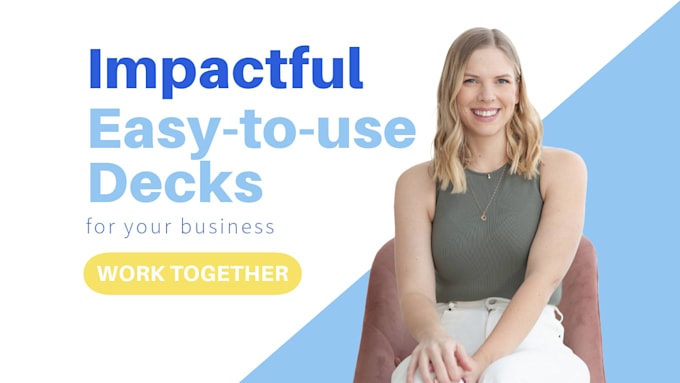 Design clear and compelling presentation decks for nonprofits and ...