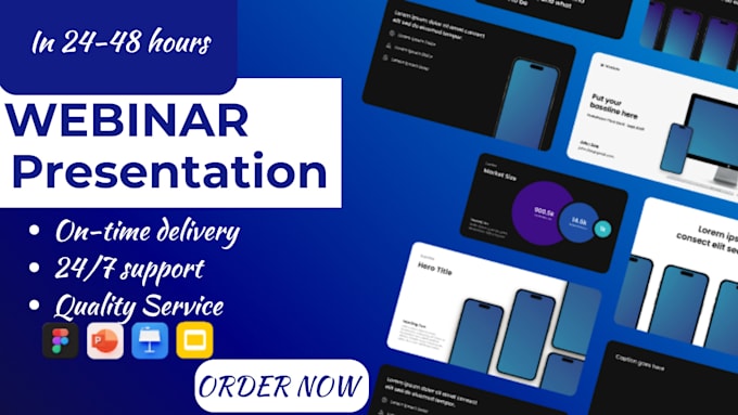 Design webinar, educational ppt presentation, elearning course slide ...