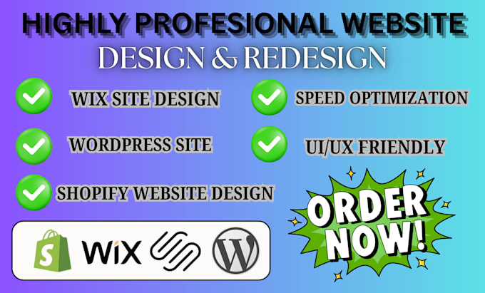 Design, redesign, develop responsive wordpress, wix, weebly business website by Pijusexlusive ...