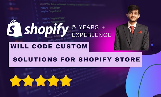 Do Custom Shopify Coding Modify Themes And Program Custom Solutions By Earthyscent Fiverr