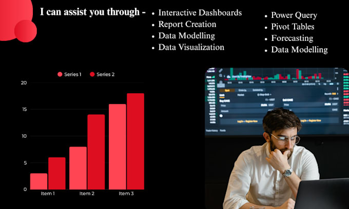 Be your data analyst or statistician using python power bi and excel by Sougata_khan | Fiverr