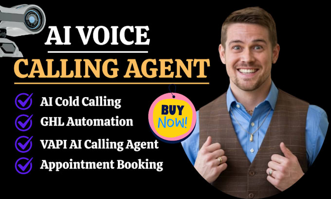 Build custom ai voice calling agents vapi ai synthflow make langchain autogen by Julius_091 | Fiverr