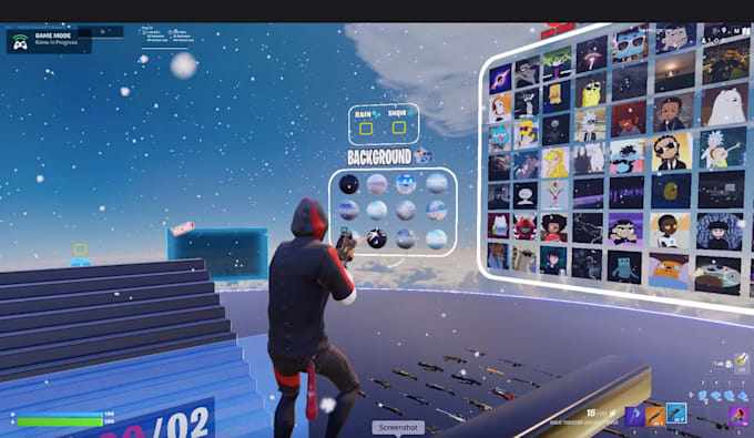 Fortnite map uefn, tycoon map, 1v1 parkour map, horror map, red vs blue ...