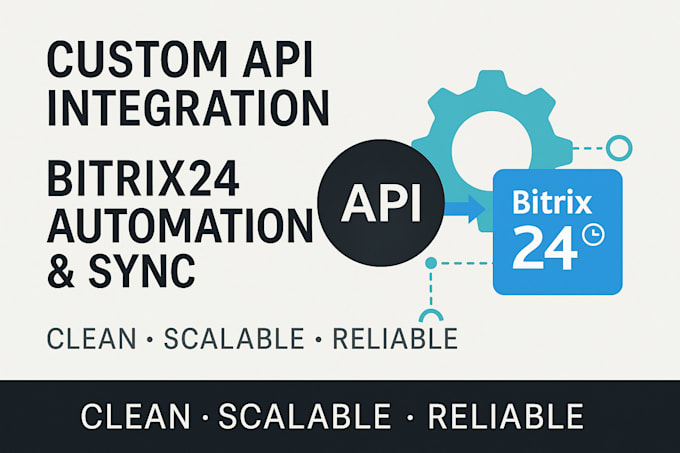 Develop custom api integrations and automations for bitrix24 by Mikha_saad | Fiverr