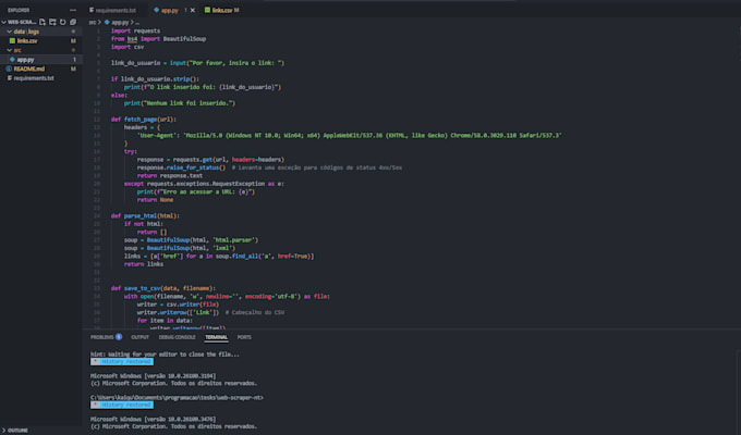 Create a system of your requirement in python for you by Kaiqueikecosta | Fiverr
