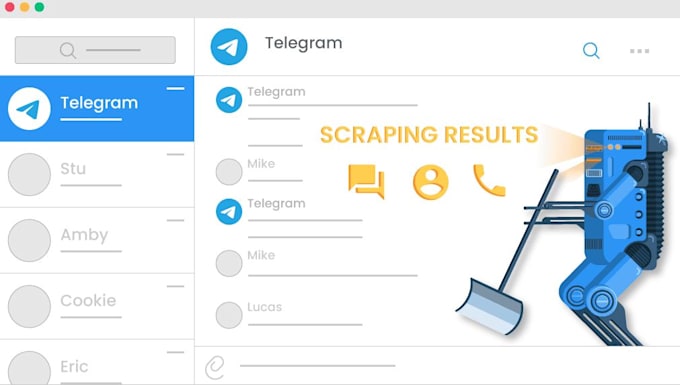 Setup automated telegram scraper bot , scraper bot, telegram group scraping by Tony_sales247 ...