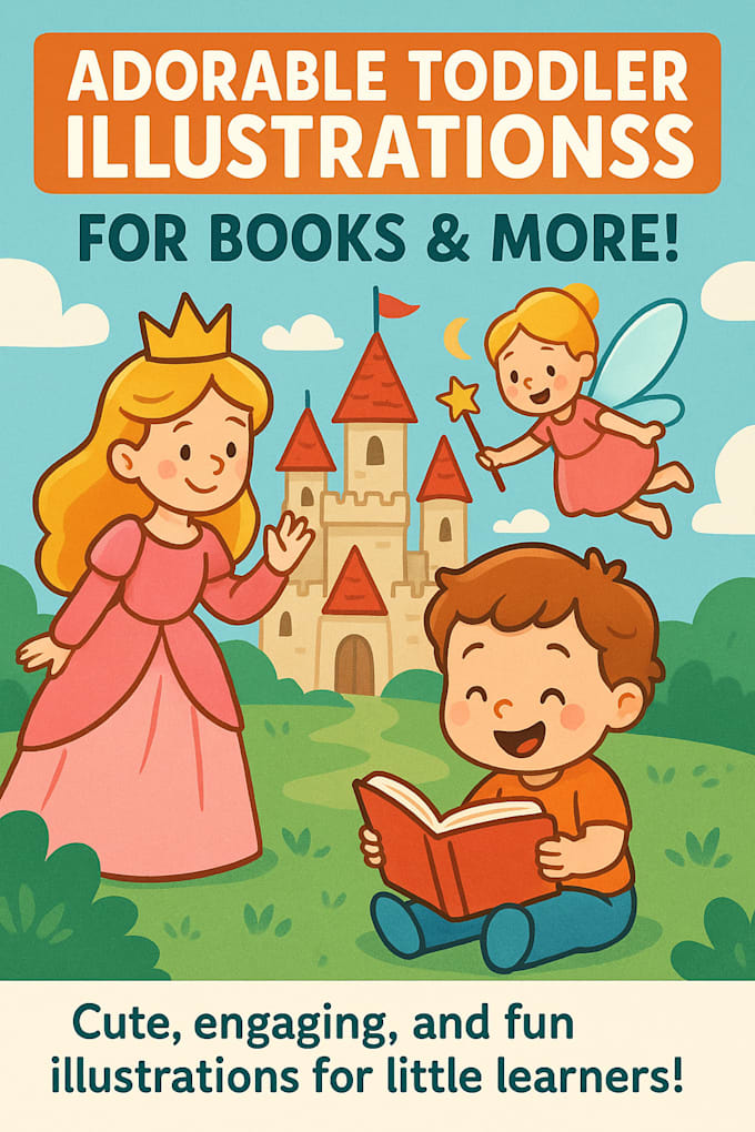 Draw coloring book pages for kids and toddlers by Magic_mesh | Fiverr