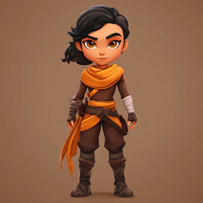 Make sprite sheet character design 2d game character by Destinifuller8 ...