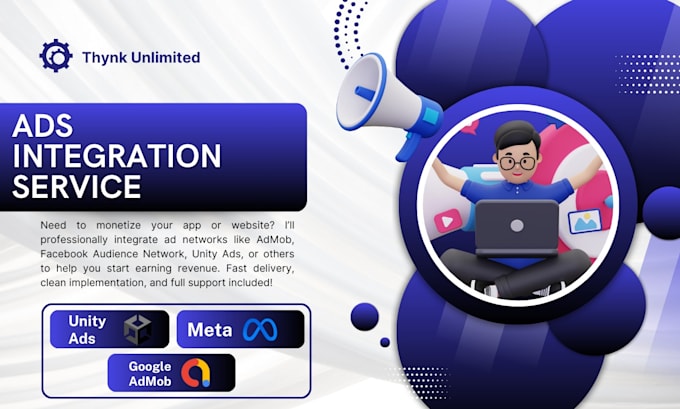 Setup unity ads, admob, and fix game monetization issues by Abdulwahid04_ | Fiverr