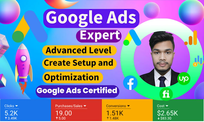 Expert video marketer with google ads by Bulbulsirin100 | Fiverr