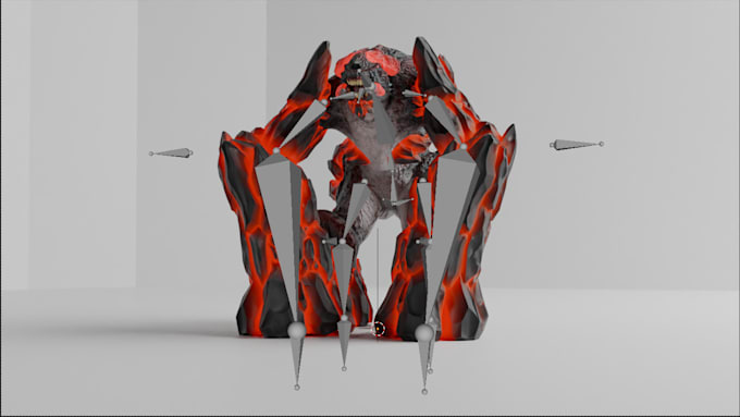 Rig your 3d model in blender for animation and games by Mas_studios ...