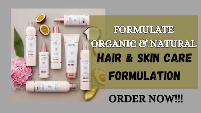 Create hair and skin care formulations by Dianne_chemist | Fiverr