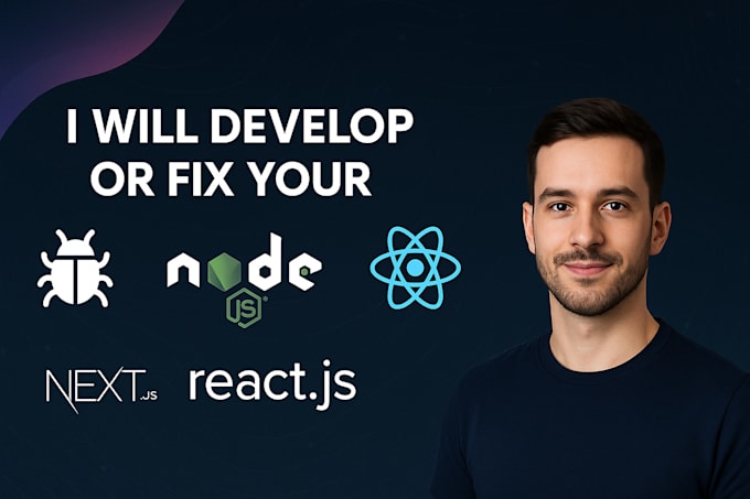 Develop and fix html, css, react, node, nextjs,expressjs websites and ...