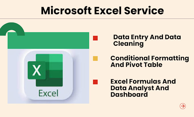 Do Microsoft Excel Data Entry Cleaning Formatting Formulas Dashboard By