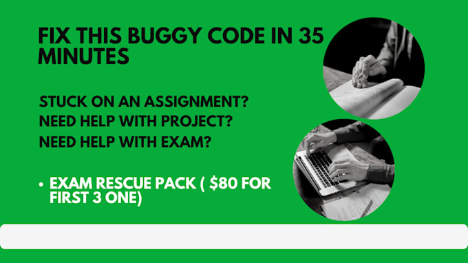 Debug and explain your python java cpp assignments in 24 hours by Lianpreet | Fiverr