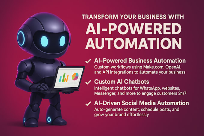 Custom ai chatbot development by Efka321 | Fiverr